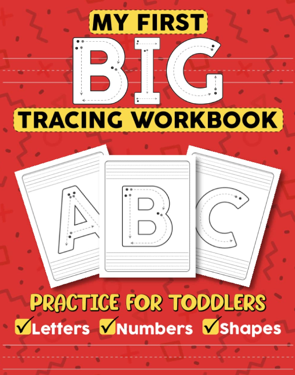 My First Big Tracing Workbook: Home-school Preschool Learning ...
